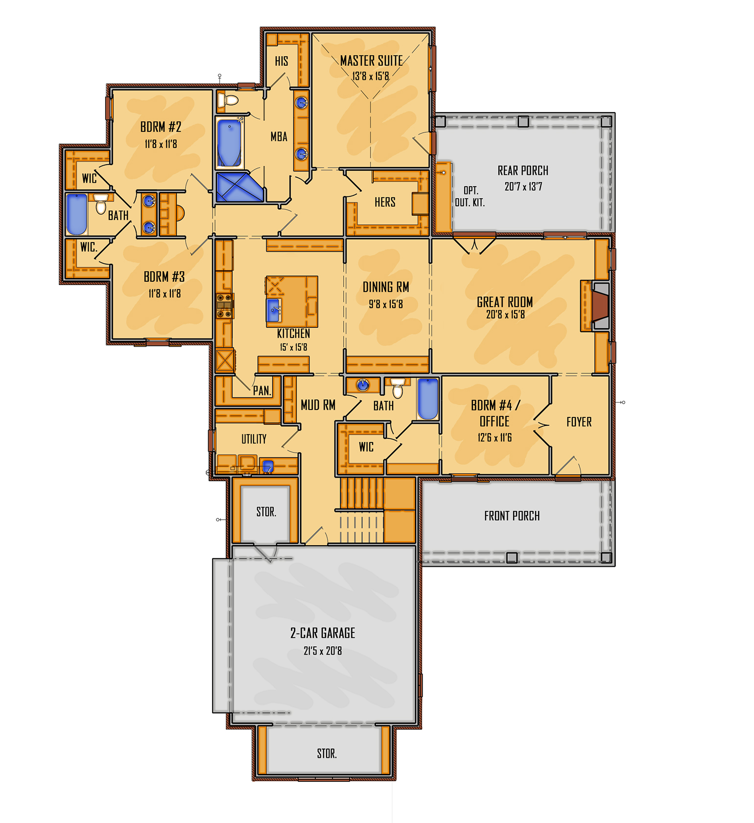 3RD-32-22 | Third Floor Plans
